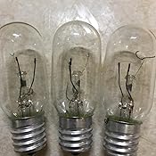 Amazon.com: 6 Pack 40 Watts Microwave Replacement Bulbs for Most Ge ...