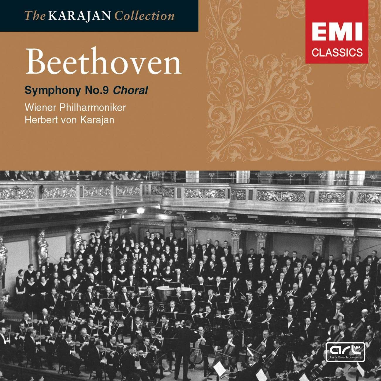 Beethoven: Symphony No. 9 "Choral" : Herbert von Karajan: Amazon.es: Música