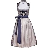 Amazon.com: Edelnice Trachtenmode Bavarian Women's Designer Midi Dirndl ...