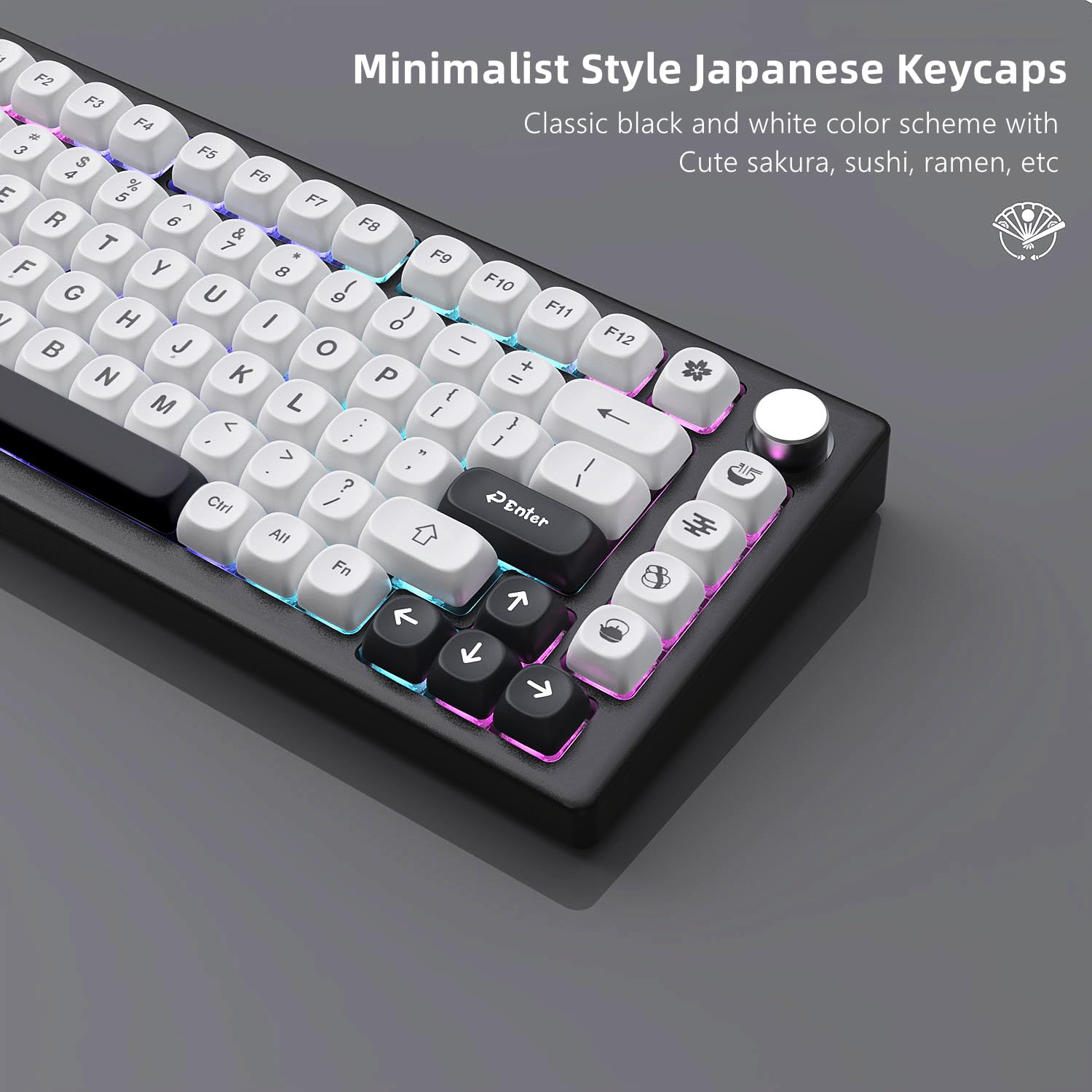 Mua Womier PBT Keycaps - Keycaps 75 Percent, MOA Keycaps Dye ...