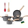 Amazon.com: 10Pcs Pots and Pans Set,nonstick Cookware Set Kitchen ...