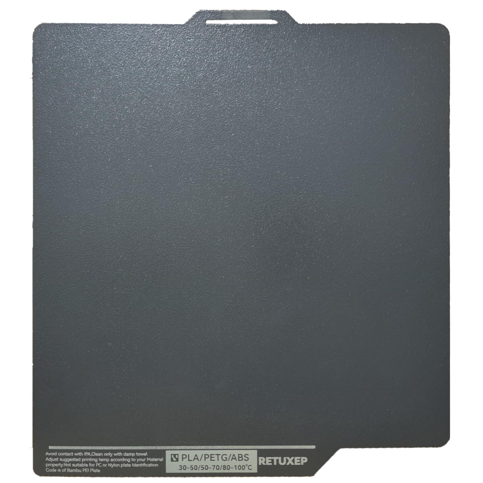 RETUXEP Bambu Lab PLU Build Plate (Not PEI Sheet) Cold Print Bambulab ...