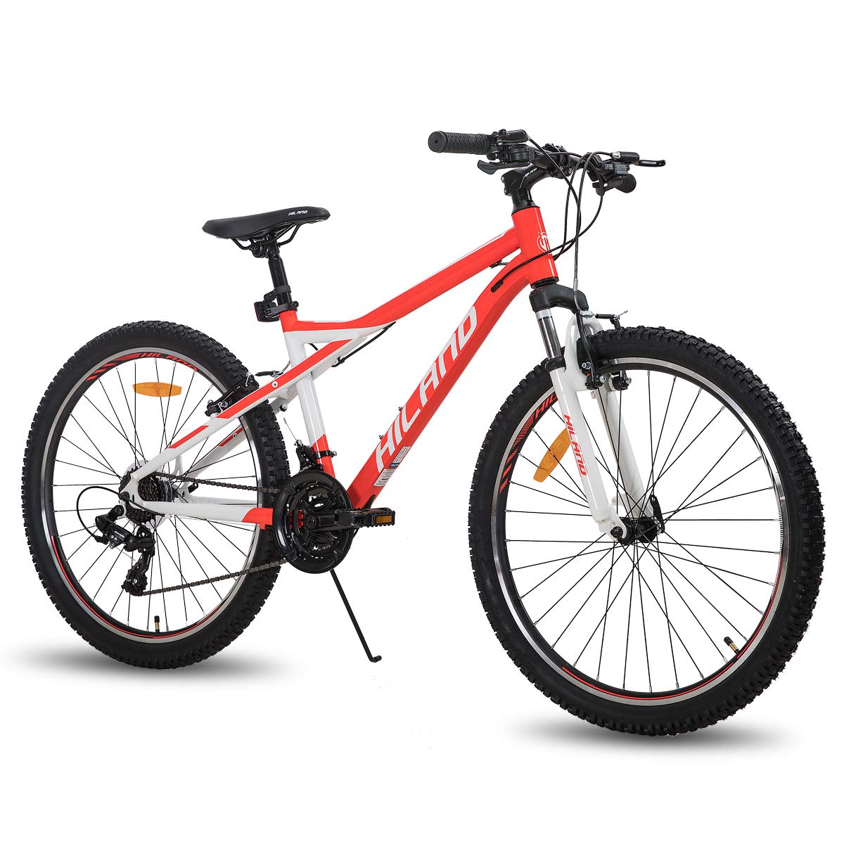 Hiland 26 Inch Mountain Bike 21Speed for Adult with Suspension Fork