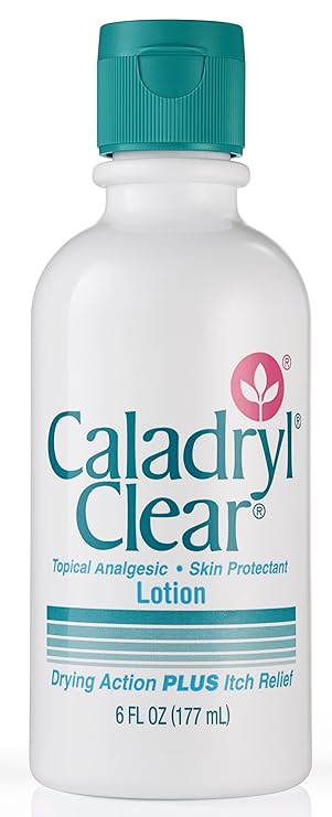 Amazon.com : Caladryl Clear Anti-Itch Lotion, 6 oz. [1 Each (Single ...