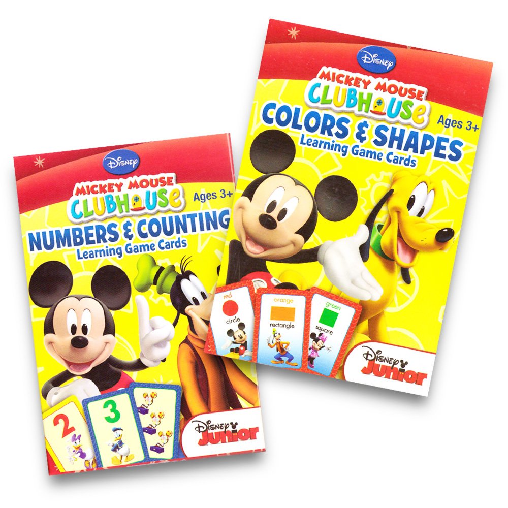 Mua Mickey Mouse Clubhouse Learning Card Games Bundle - Numbers ...