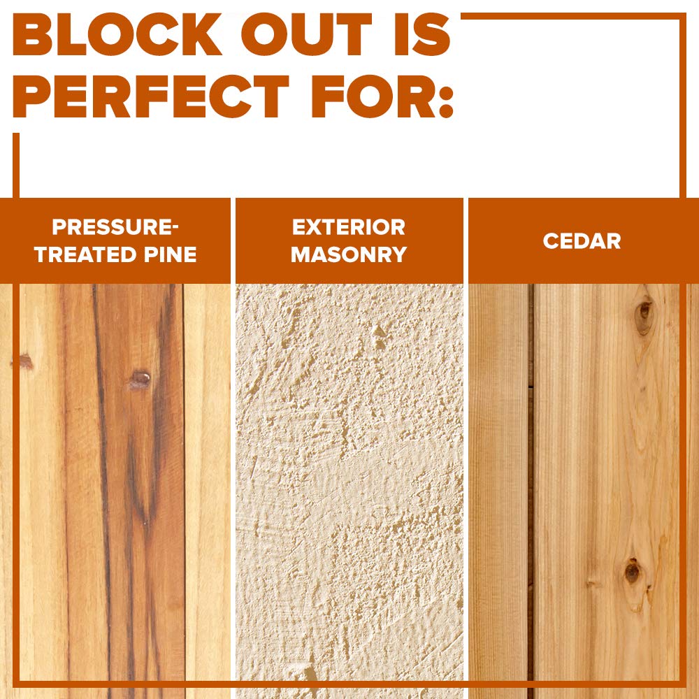 Mua INSL-X Block Out Acrylic Exterior Wood Stain Blocking Primer, White ...