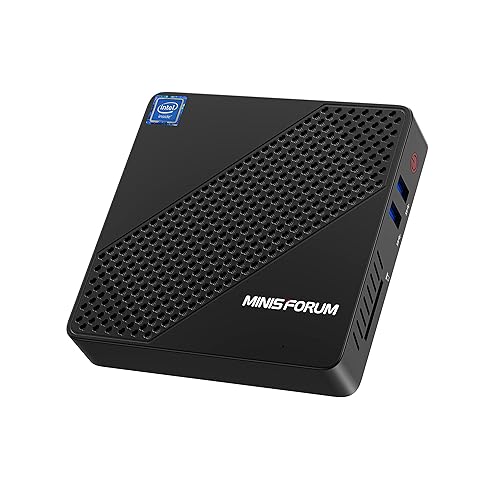 Mini PC Celeron N4020(up to 2.8GHz), DDR4 4GB/64GB eMMC Mini PC Fanless ...