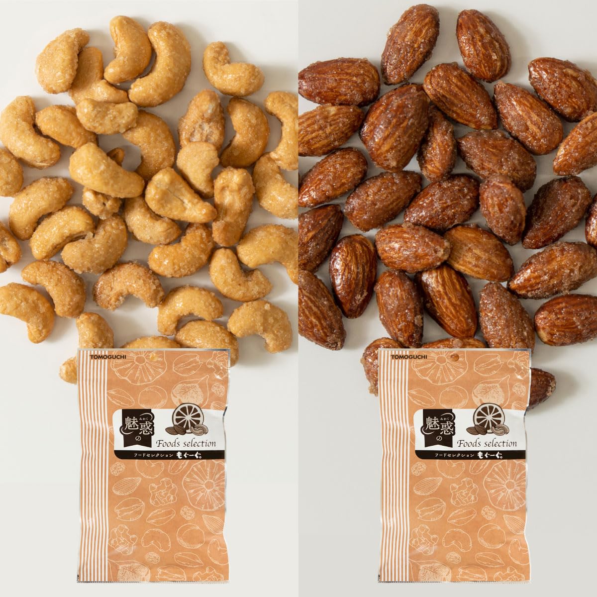 Mua Honey Butter Cashew Nuts & Almond Set 300g + 300g Tomoguchi ...