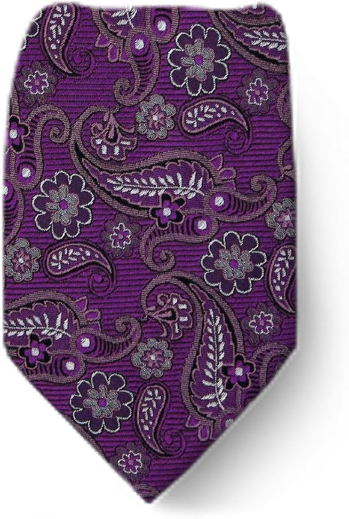 Magenta - Pink Tie - By The-Perfect-Necktie at Amazon Men’s Clothing store