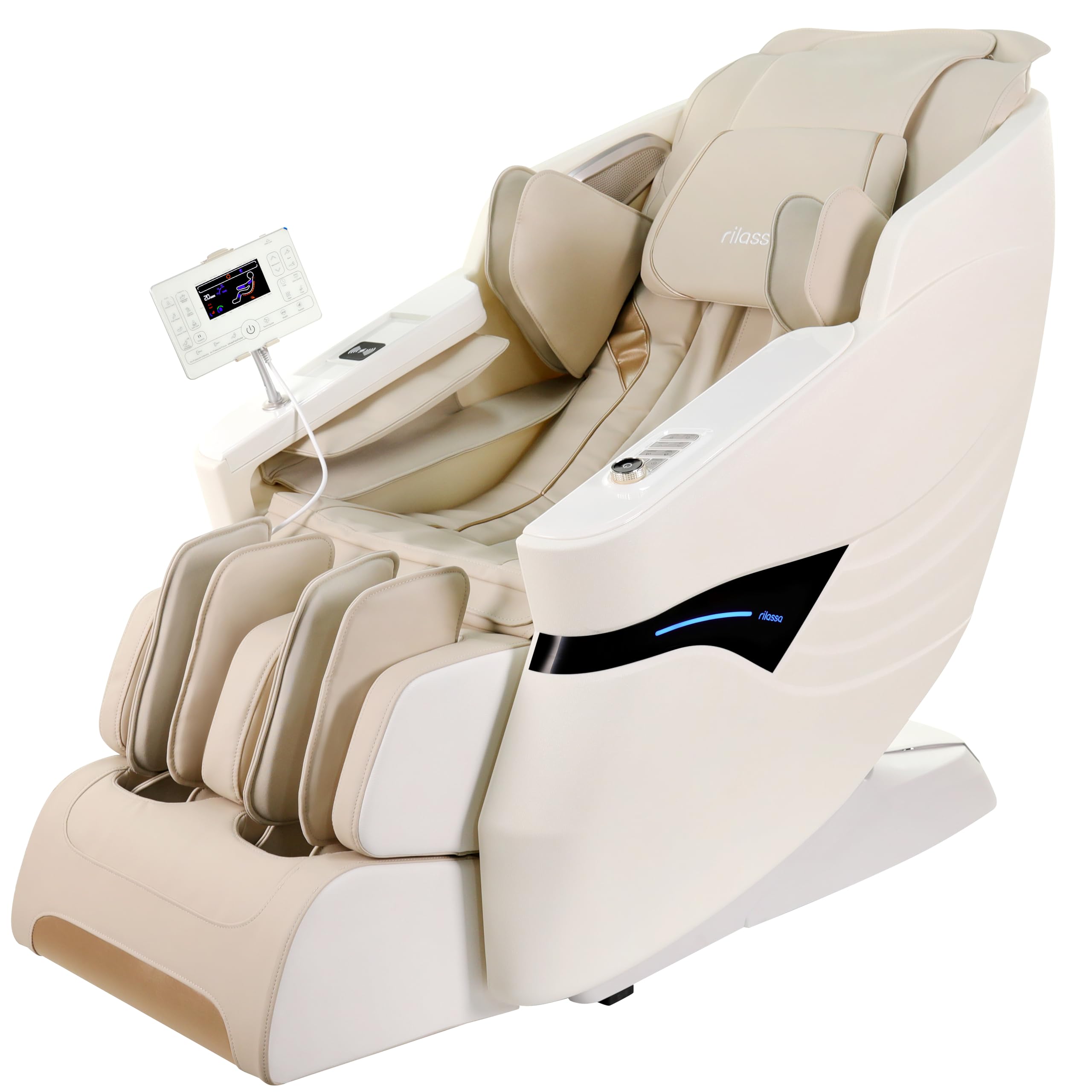 Massage Chair,2024 4D Massage Chairs Full Body Zero Gravity Shiatsu ...