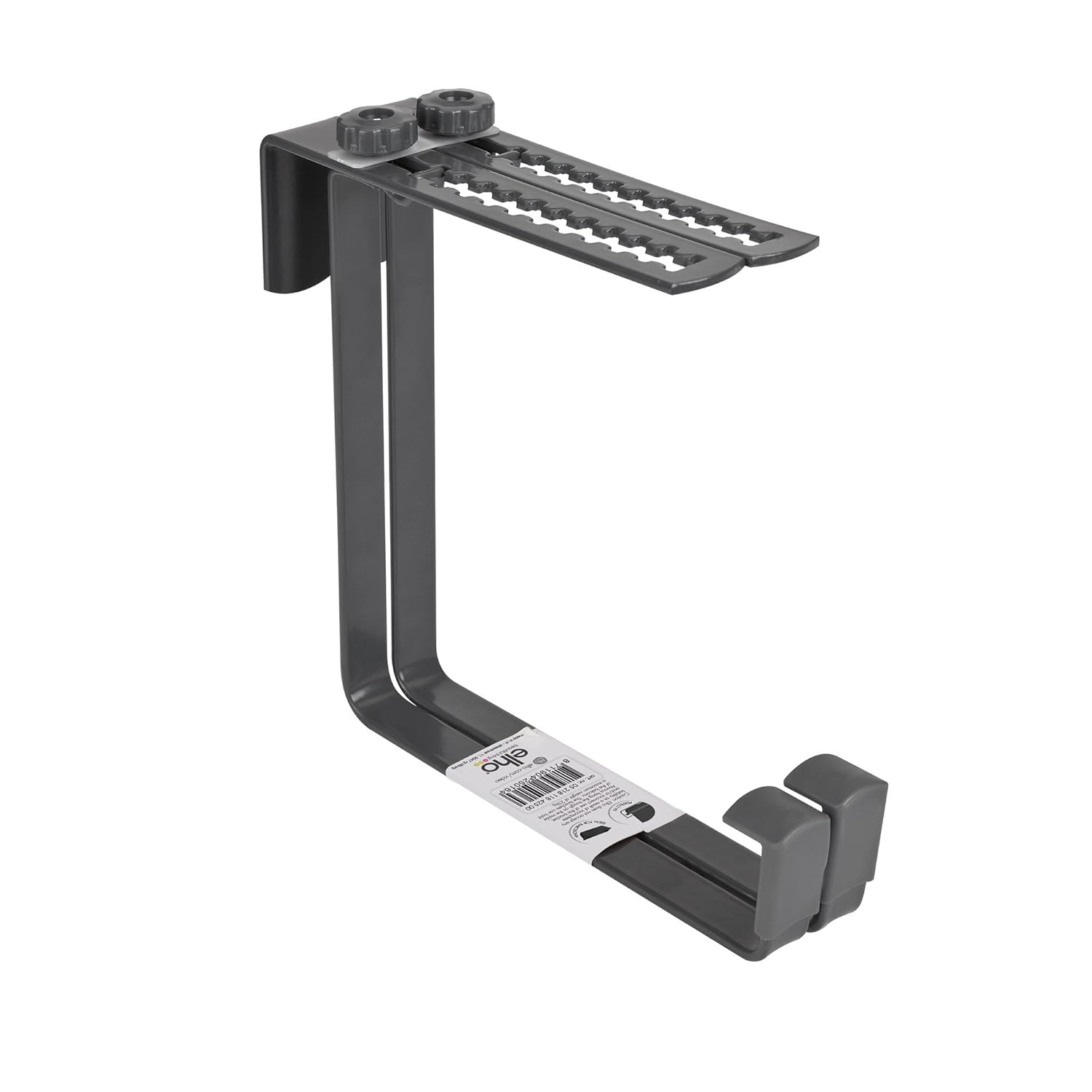 Elho Barcelona Metal Balcony Bracket Accessory, Anthracite, 18 cm ...