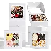 Amazon.com: JCXGRVC 5x5x2 Inch Cookies with Window Bakery Boxes Soap ...