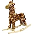 Amazon.com: Happy Trails Giraffe Plush Rocking Animal : Toys & Games