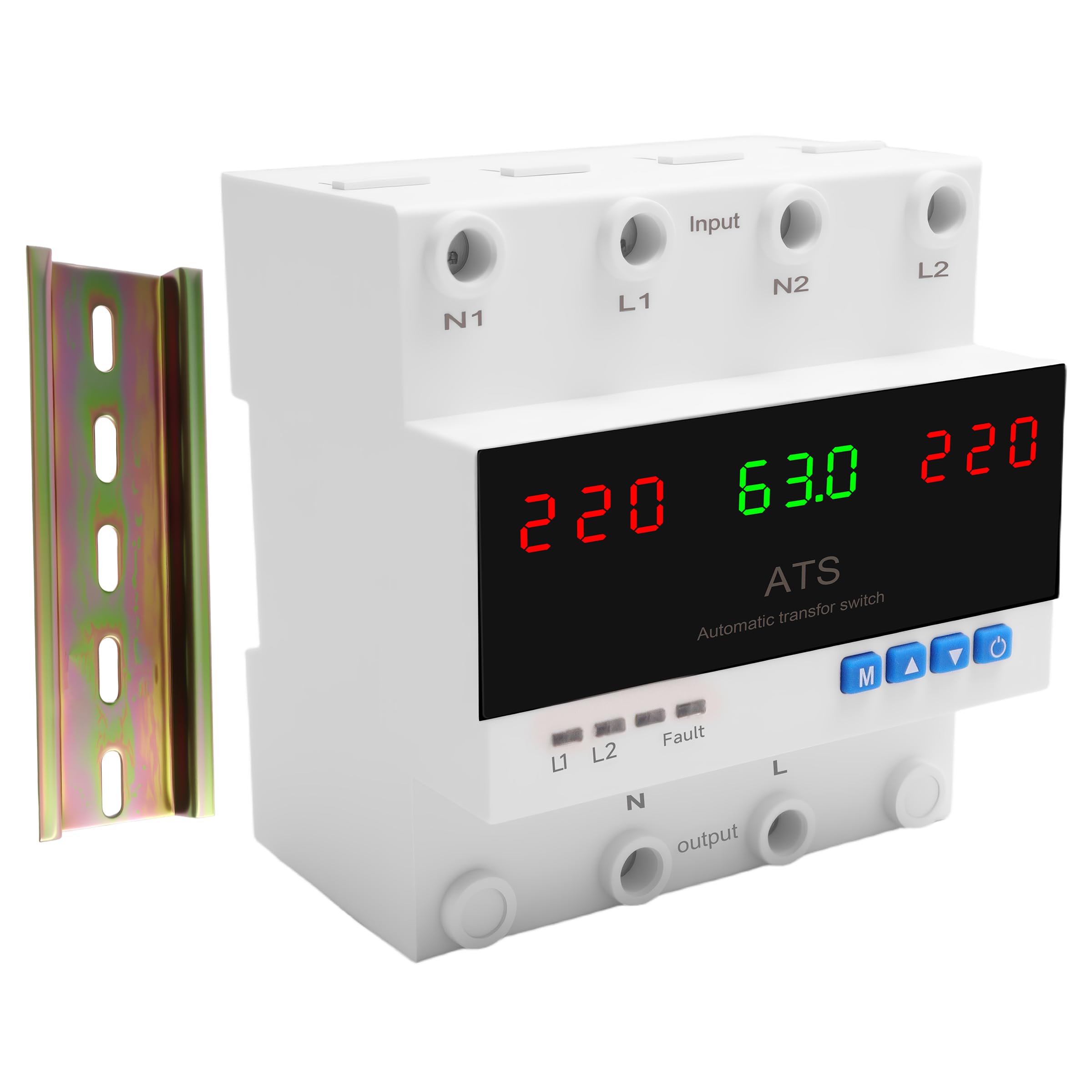 Mua Automatic Transfer Switch, 63A 110V Dual Power Selector for ...