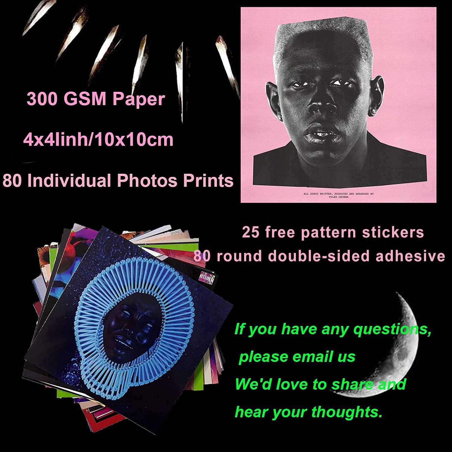 Mua HyeeMiZine 80 Pcs Album Cover Posters Aesthetic Wall Collage Kit ...