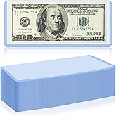 Amazon.com: 20 Pack Dollar Bill Sleeves - 6.8" x 2.9" Clear Currency ...