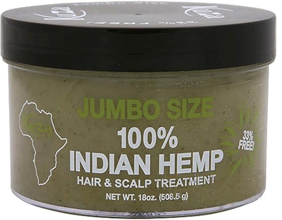Kuza 100% Indian Hemp Hair and Scalp Treatment Jumbo Size 508.5g by ...