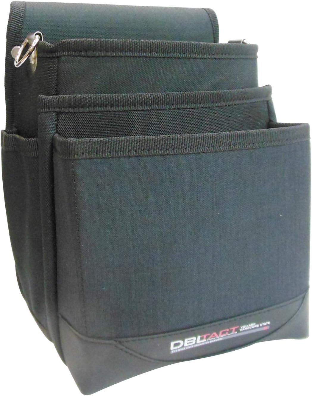 Amazon | 三共コーポレーション DBLTACT 3段腰袋 杢ブラック DTM-03S-BK | 腰袋・釘袋