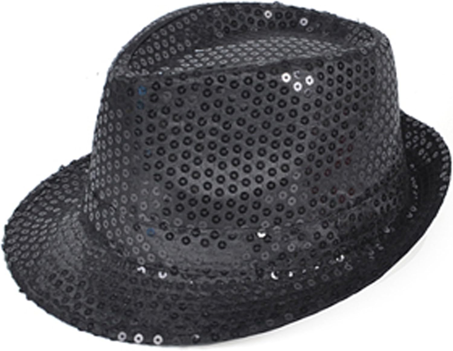 Buckletown Sequined Fedora Hat Red audacia Fedoras Men