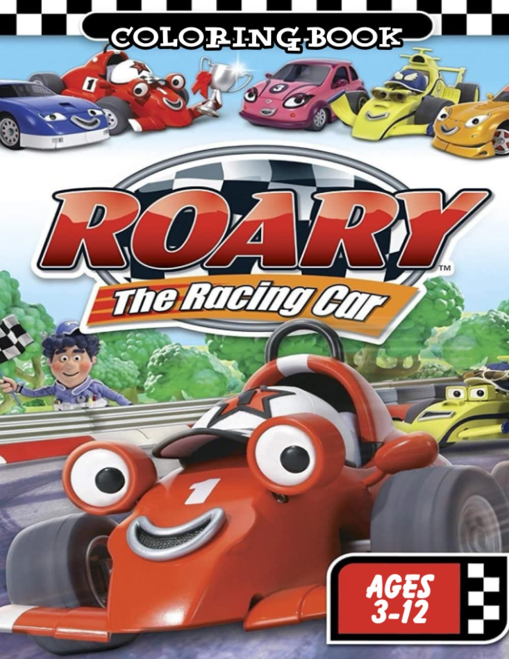 Roary The Race Car Coloring Pages