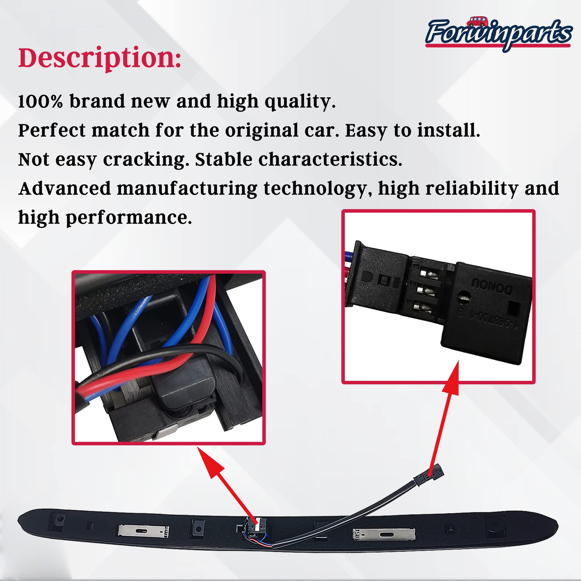 Mua Rear Trunk Lid Grip with Key Button for BMW E46 323i 325i 325xi ...