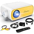 Amazon.com: Mini Projector, ELEPHAS Portable Projector for iPhone 1080P ...