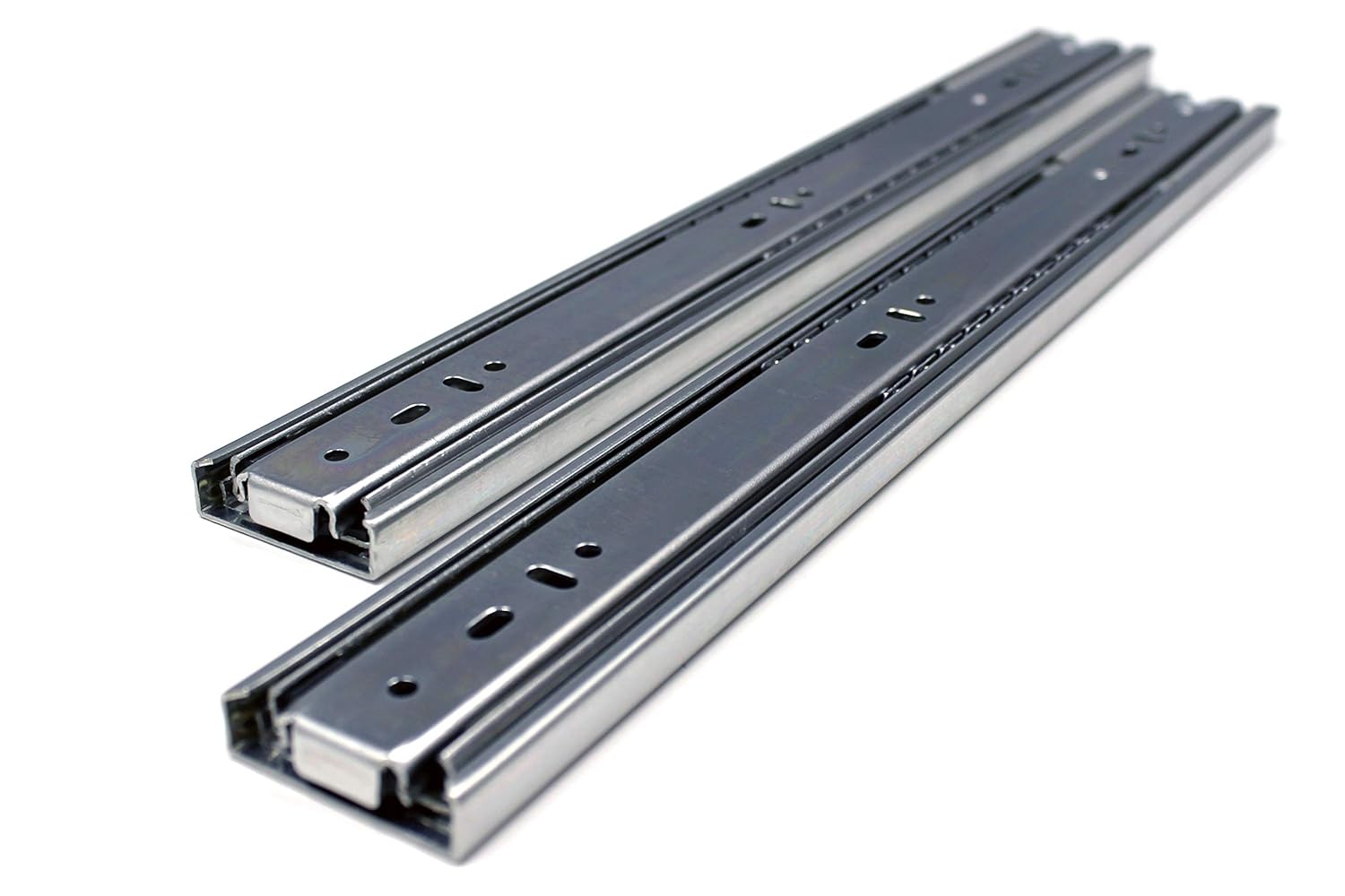 Industrial & Scientific Soft/Self Close Side Mount Berta Drawer Slides 16 Inch 100Lb Load Rating ...