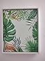 Painting Mantra - Tropical Green Framed Canvas Art Print - 11 inch X 13 ...