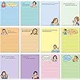 Amazon.com : Spakon 12 Pieces Funny Notepads for Coworkers Funny Sticky ...