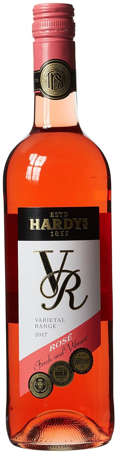 Hardys VR Rose, 75cl: Amazon.co.uk: Prime Pantry