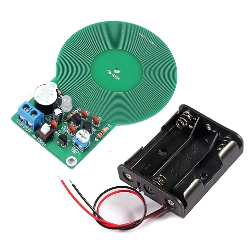 ALAMSCN Electronic Practice Kit DC 3V-5V Metal Detector DIY Kit Sensor ...