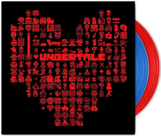 Undertale Soundtrack (edición limitada, vinilo de color rojo y azul ...