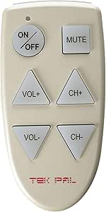 Amazon.com: Tek Pal - Large Button TV Remote Control : Electronics