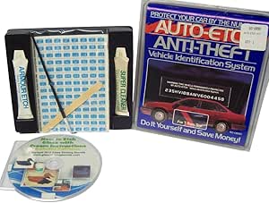 Amazon.com: VIN Etching Kit on Car, Auto, Vehicle Glass for Anti-Theft ...