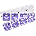 Amazon.com : L LIKED 100 Raffle Tickets, 50/50 Double Roll Tickets for ...