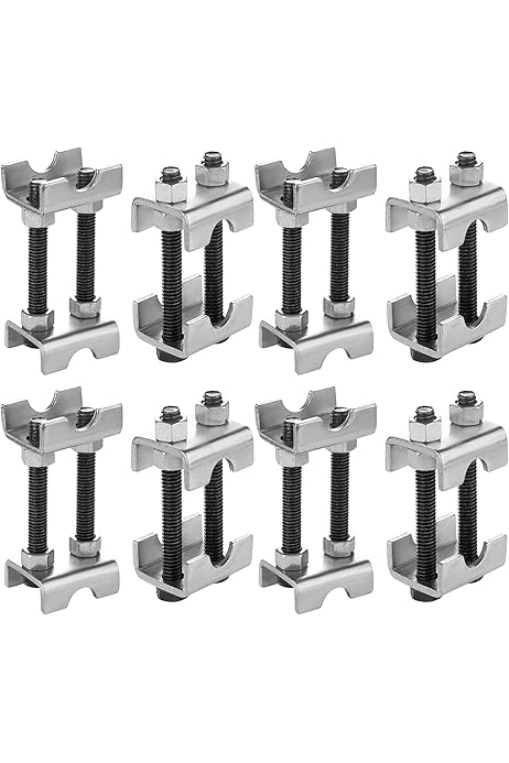 Coil Spring Compressor 4-Piece Mini Set - Adjustable Spring Spacer Tool ...