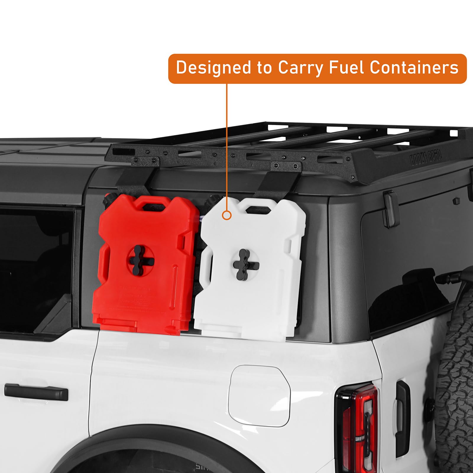 Hooke Road Bronco Rear Window Exterior Storage Molle Panel Kit ...