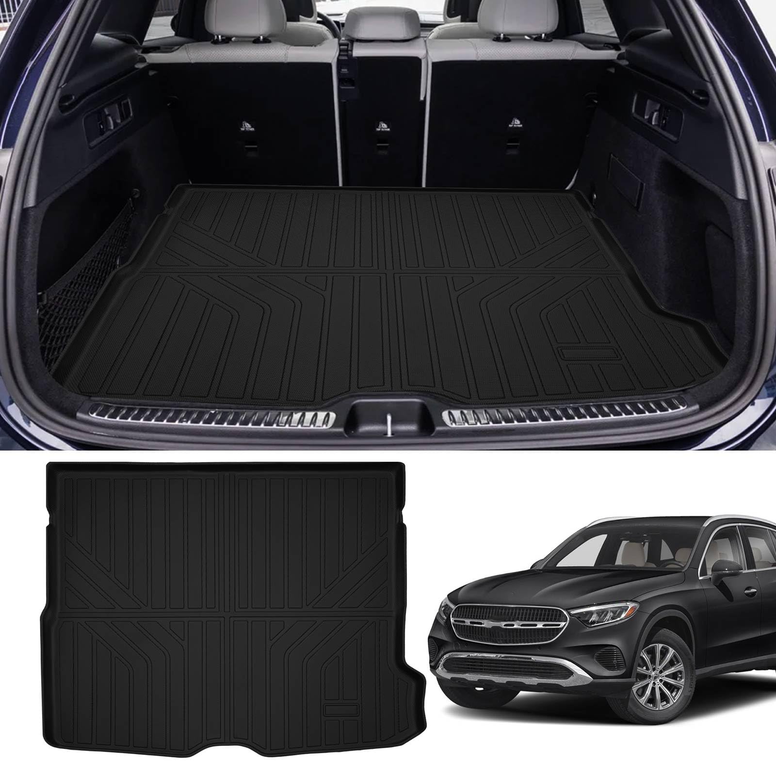 Naibeve for 2023 2024 Mercedes-Benz GLC Cargo Mat Cargo Liners 2023 ...