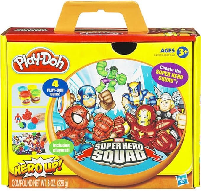 Play-Doh Marvel Super Hero Squad Playset: Amazon.co.uk: Toys & Games