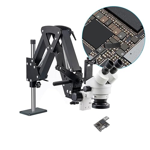 DZQ Micro Inlaid Mirror 7X-45X Multi-Directional Microscope Set Working ...