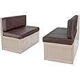 Amazon.com: RecPro RV Dinette Booth Cushions with Memory Foam Camper ...