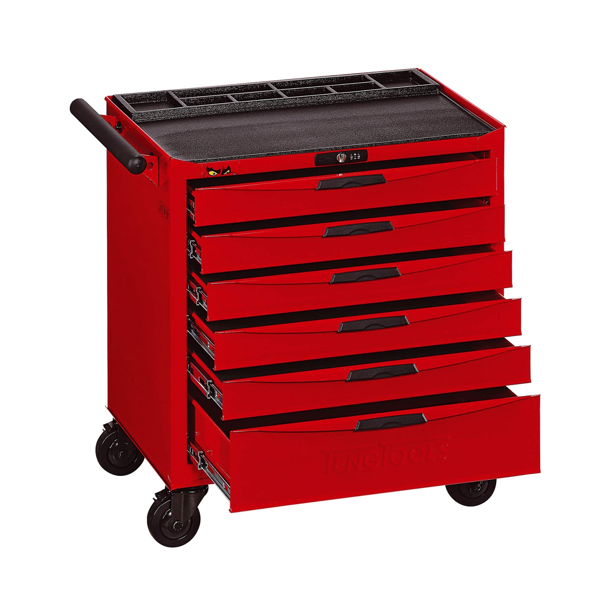Buy Teng Tools 6 Drawer Heavy Duty Roller Cabinet Tool Chest/Wagon ...