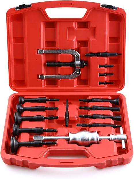 Orion Motor Tech 16PCS Blind Hole Collet Bearing Race and Seal Puller ...