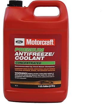 Amazon.com: Genuine Ford Fluid VC-7DIL-B Gold Pre-Diluted Antifreeze ...