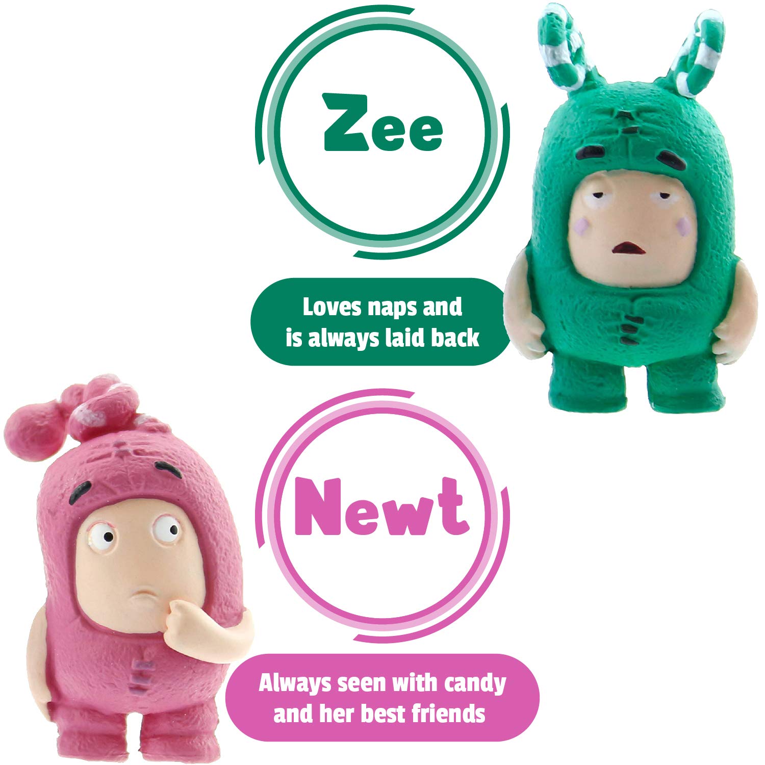 Mua ODDBODS Toy Set of Mini Figurines for Preschool Kids (Ages 3+) trên ...