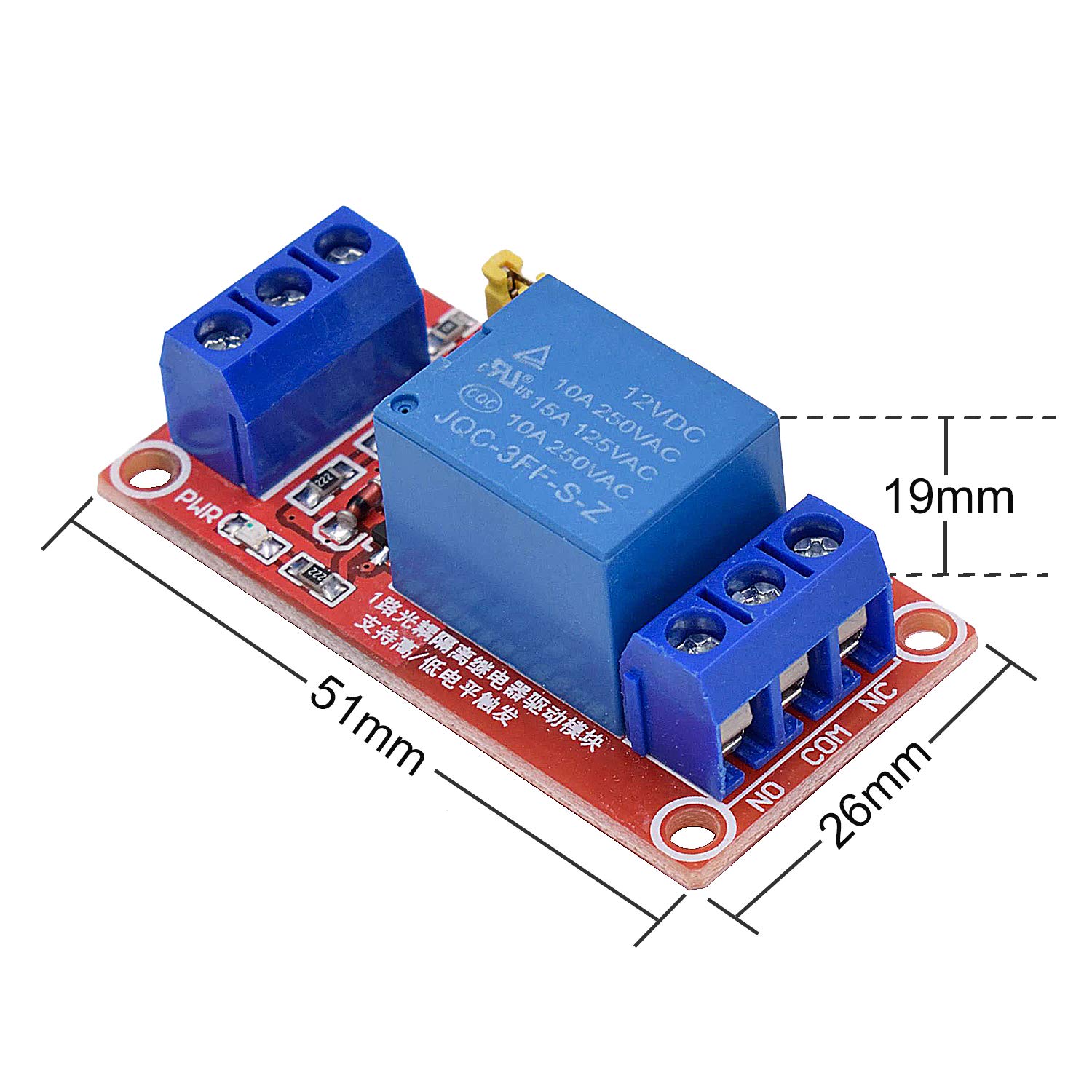 Mua DC 12V Relay Module 1-Channel Relay Switch with Optocoupler ...