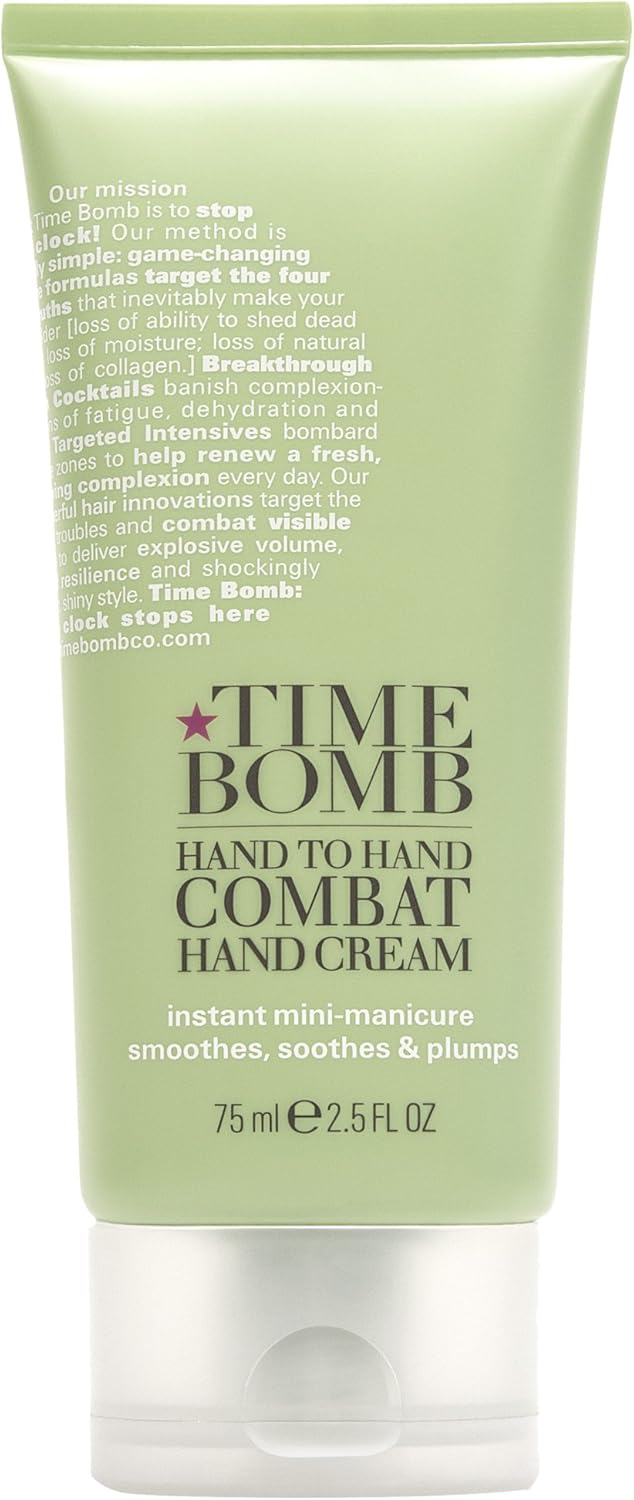TIME BOMB Hand To Hand Combat Hand Cream 75 ml: Amazon.co.uk: Luxury Beauty
