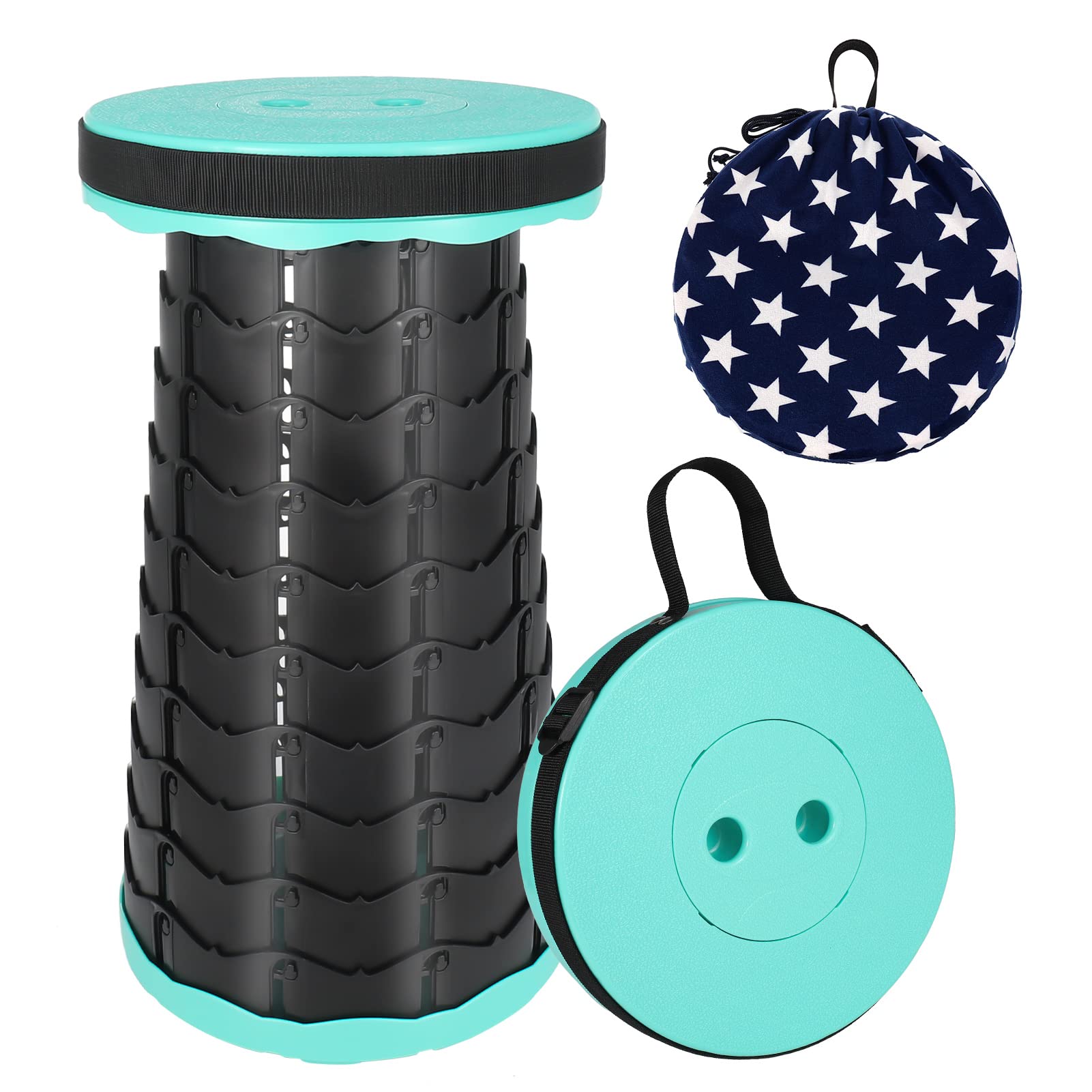 Mua BOWINR Upgraded Portable Telescoping Stool Retractable Folding ...