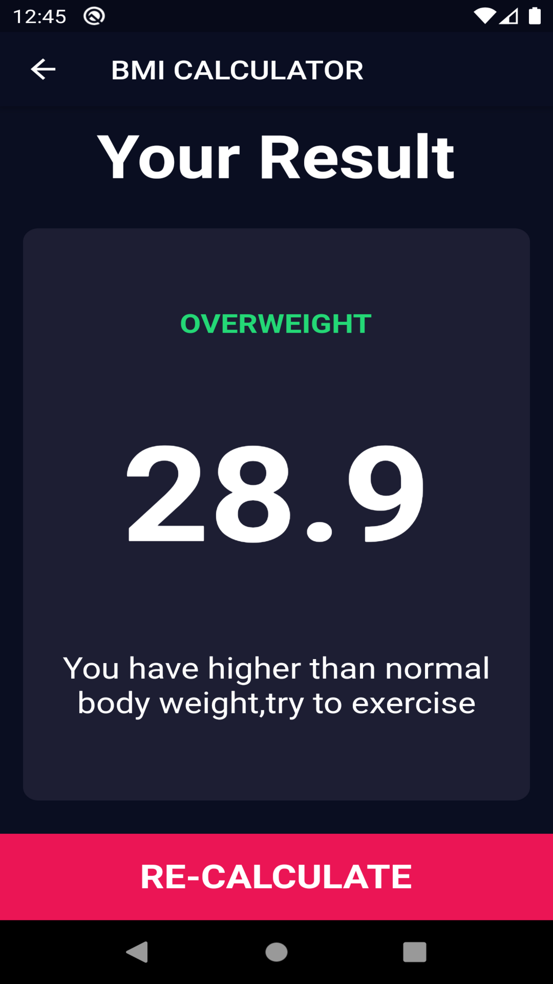 Amazon.com: Bmi calculator: Appstore for Android