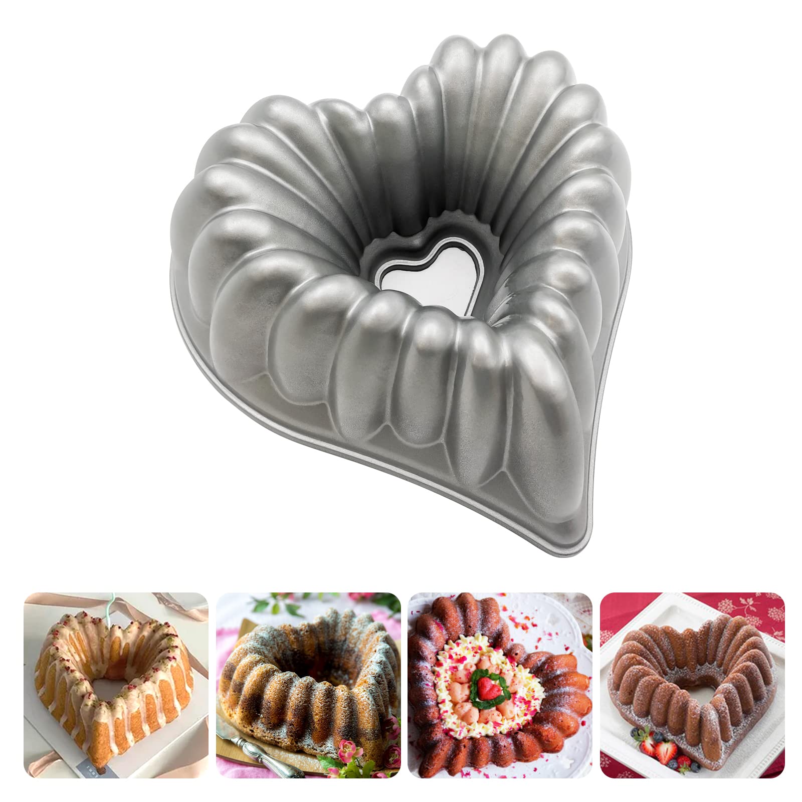 WBJKZJD Charlotte Cake Mold Aluminium Kitchen Accessories Decoration ...